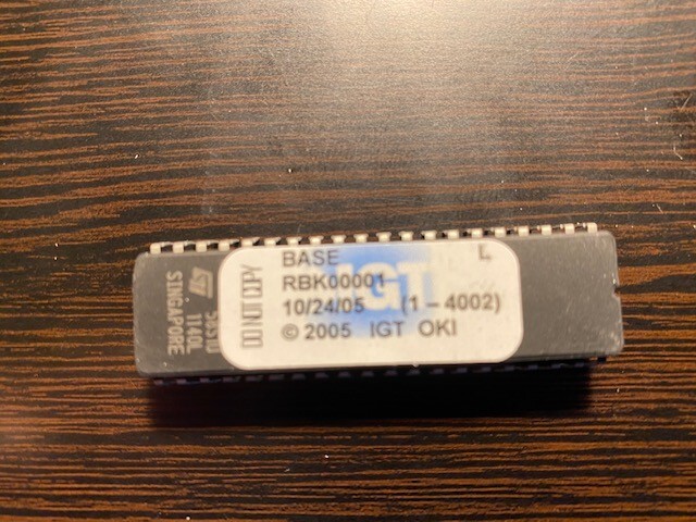 IGT S2000 / I-GAME ***DELUXE MASTER*** Clear and Key chip set (11 Chips ...