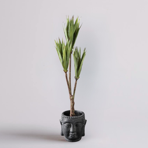 Artificial Sisal Stem Real Touch Tree Decorative Indoor Faux House ...