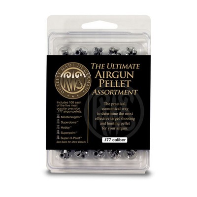 RWS Lead Airgun Ammo Pellets Sampler .177 Caliber 500 Count Package ...
