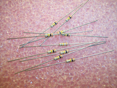 QTY (100) 300K Ohm .33W 5% CARBON FILM RESISTORS 5043CX300K0J1ABFX ...