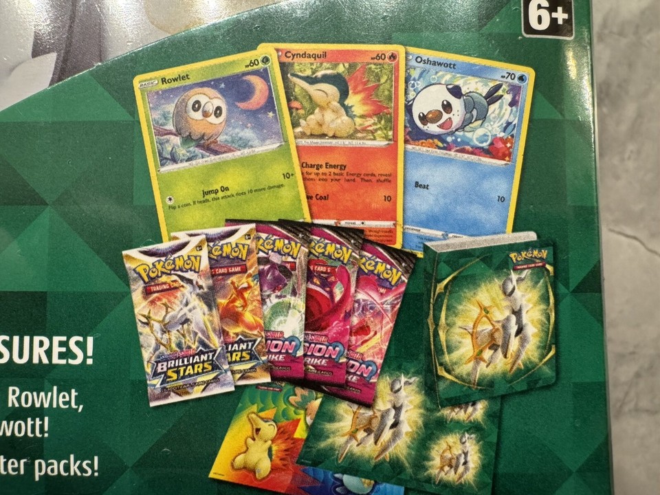 SEALED🔥Pokemon Arceus Lunch Box Tin🔥2022🔥Fusion Strike🔥Brilliant Stars🔥 ...