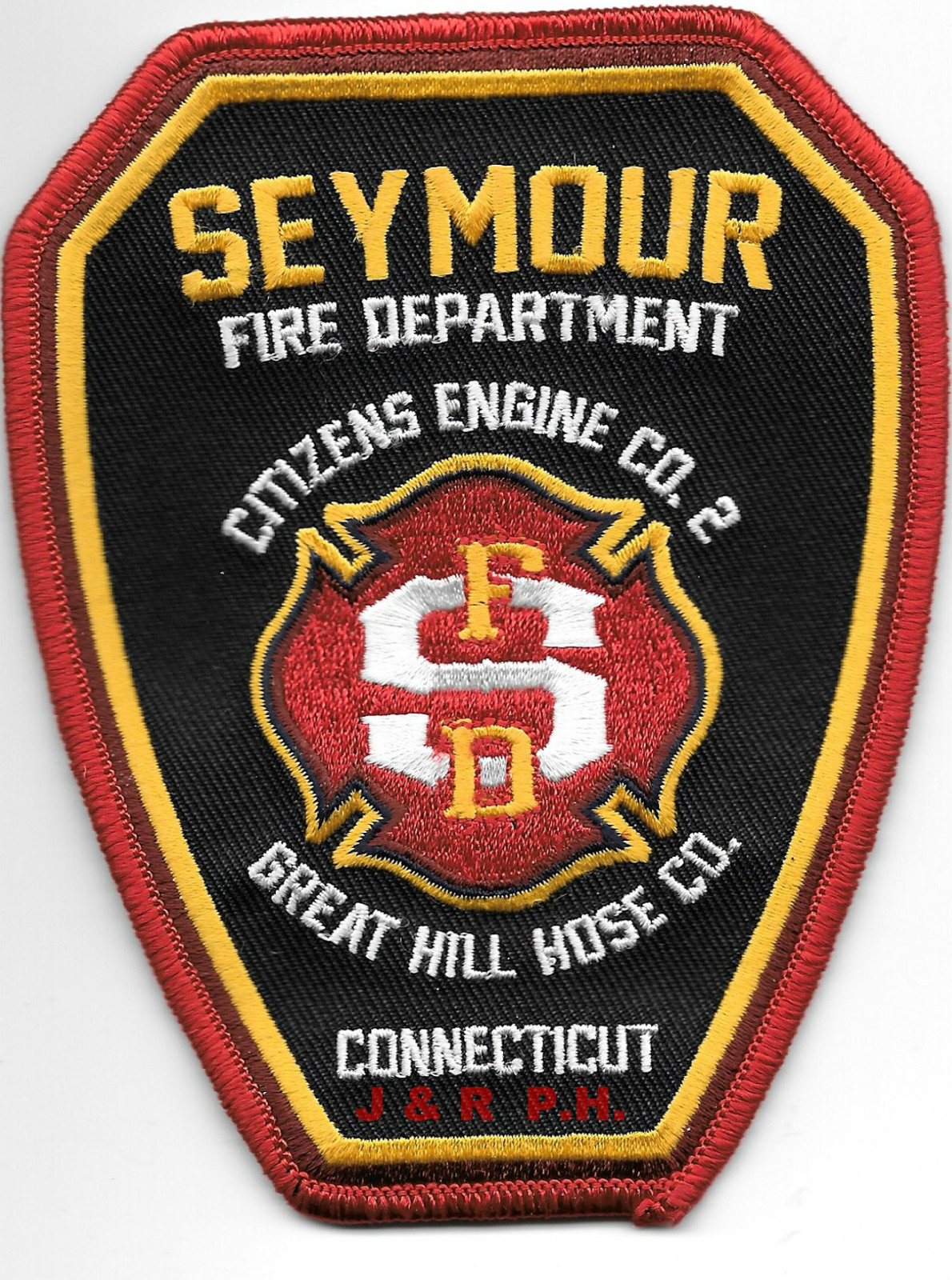 Seymour Engine-2, CT "Great Hill Hose Comp.-2" (4" x 5" size) fire ...