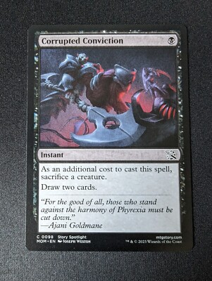 CORRUPTED CONVICTION Magic the Gathering MARCH OF THE MACHINE #98 | eBay