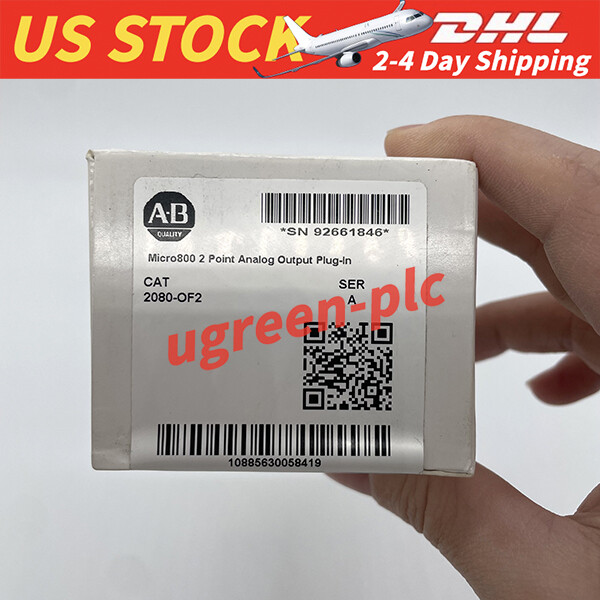 Allen-Bradley 2080-OF2 Ser A Micro800 2 Analog Output Module New ...