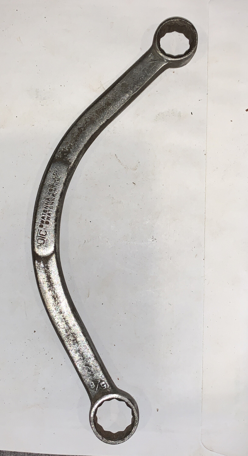OWATONNA Double Box End Starter & Manifold Wrench 5/8 x 9/16” Vintage ...