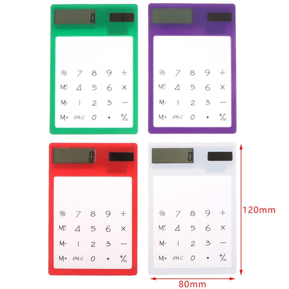 Touch Screen Mini Calculator Ultra Slim Student Calculators Students ...