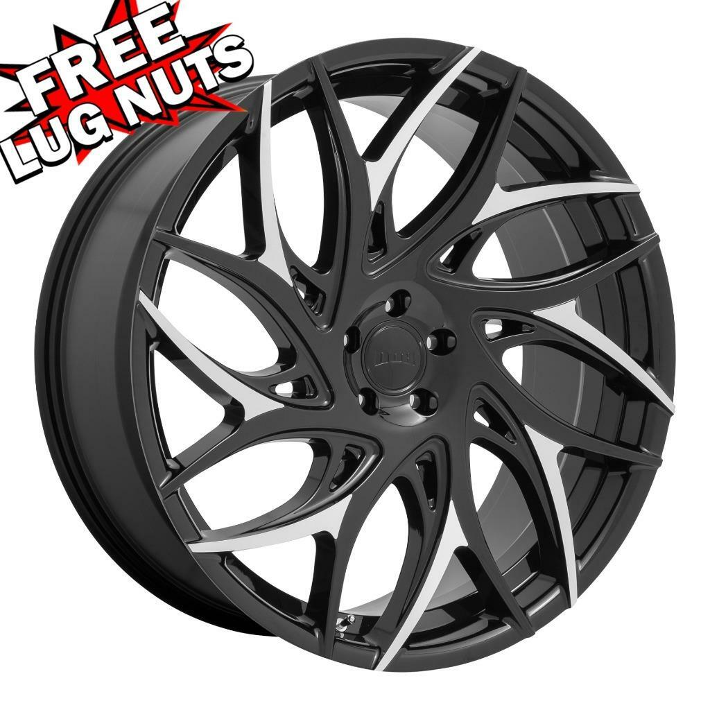 26 inch 26x10 DUB 1PC S259 G.O.A.T. BLACK MACHINED wheel rim 6x135 +30 ...