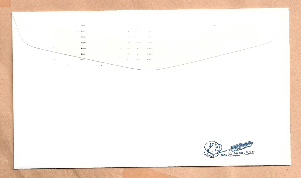 MARISAT 1 LAUNCH BY DELTA FEB 19,1976 KSC SCPS 76/4 SPACE COVER NASA ...