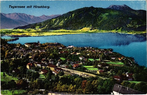 CPA AK Tegernsee mit Hirschberg GERMANY (1212938) | eBay