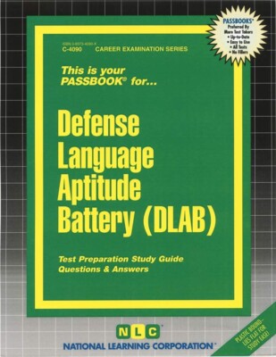 🛑NEW Defense Language Aptitude Battery (DLAB) Exam Practice Passbook ...
