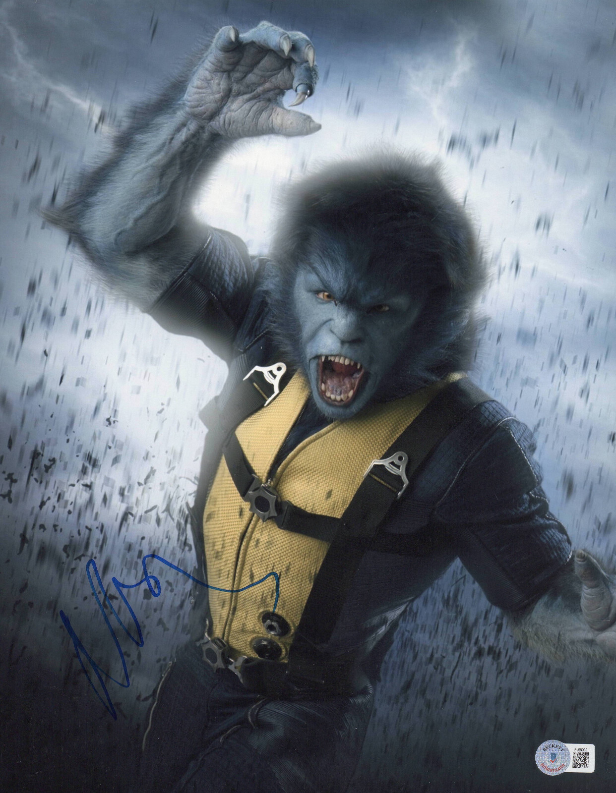 NICHOLAS HOULT SIGNED AUTOGRAPH X-MEN 11X14 PHOTO BECKETT BAS MARVEL | eBay