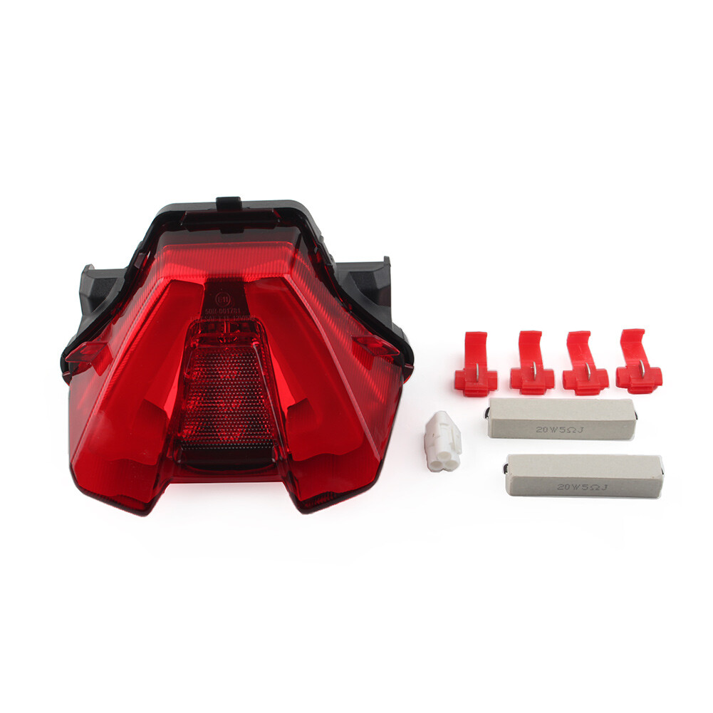 LED Tail Brake Lights Turn Signal Integrated Red For YAMAHA MT-07 MT07 ...