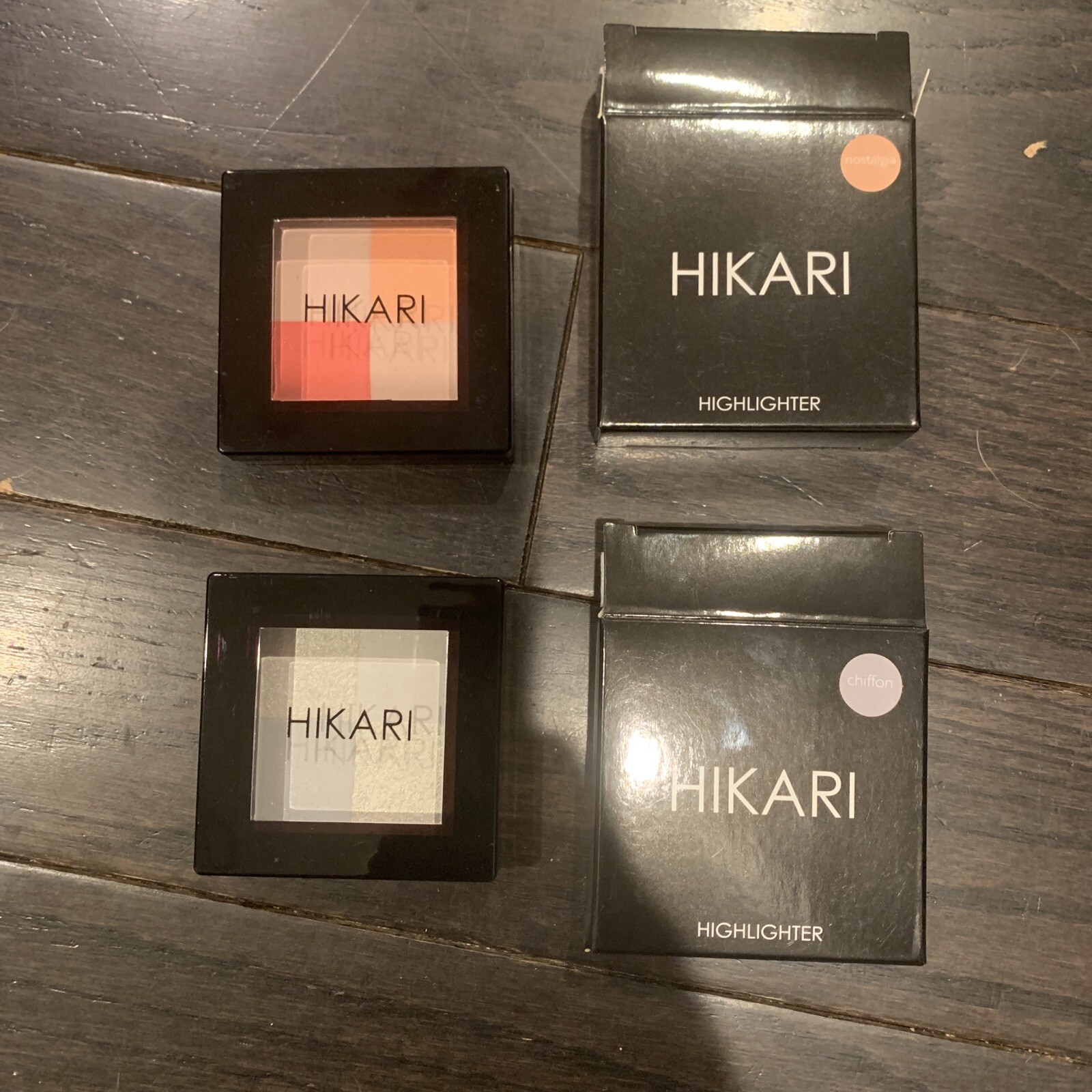 Hikari Cosmetics Highlighter bundle Nostalgia & Chiffon | eBay