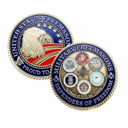 Masonic Freemason Master Mason US Military Marine Army Air Force ...