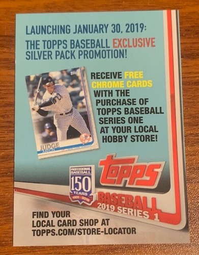 2018 Topps Holiday Insert Card | eBay