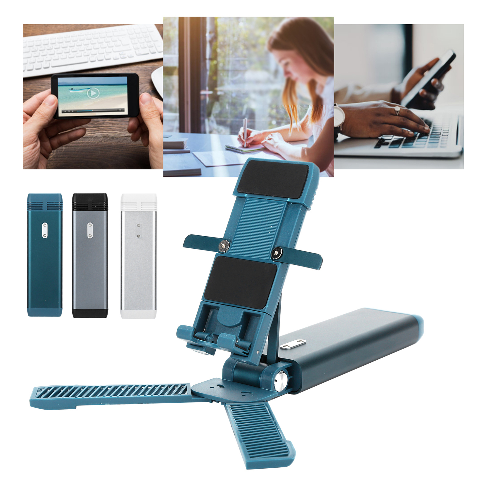 Phone Holder Live Support Desk Tablet PC Bracket Deformable ...