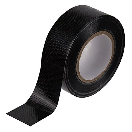 Mini Duct Tape" x0 yd Travel Size Duct Tape Pack, Small Roll, Black 1 ...