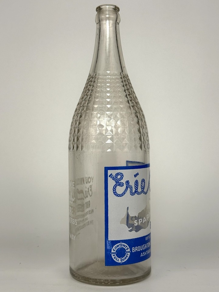 Nice 1940s nautical scene Erie Club acl soda quart bottle, Ashtabula ...