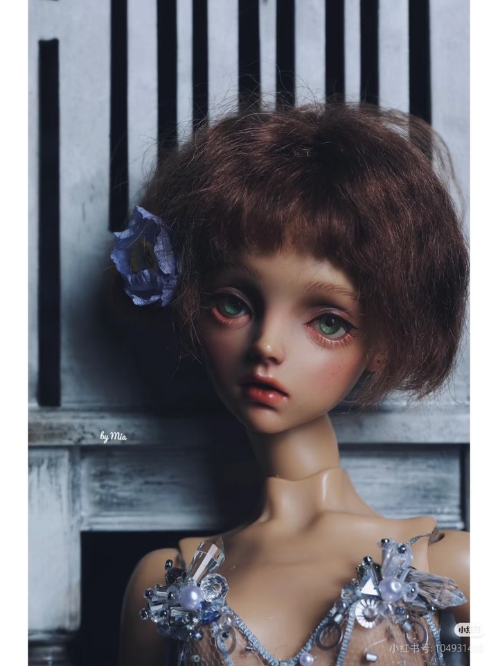1/4 BJD MSD Resin Ball-Jointed Doll Nude Tan Skin Girl Doll Free Style ...