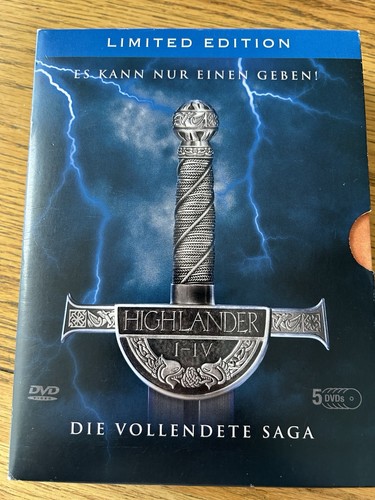 Highlander I-IV Limited Edition 5-Discs (2) | eBay UK