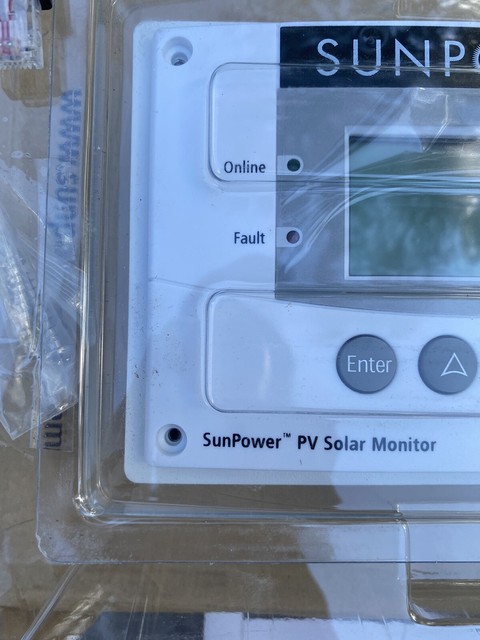 100 SunPower 864-0134 SPRx Wired PV Solar Monitor for sale online | eBay