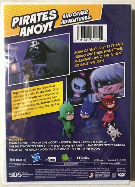 PJ Masks: Pirates Ahoy (DVD) for sale online | eBay