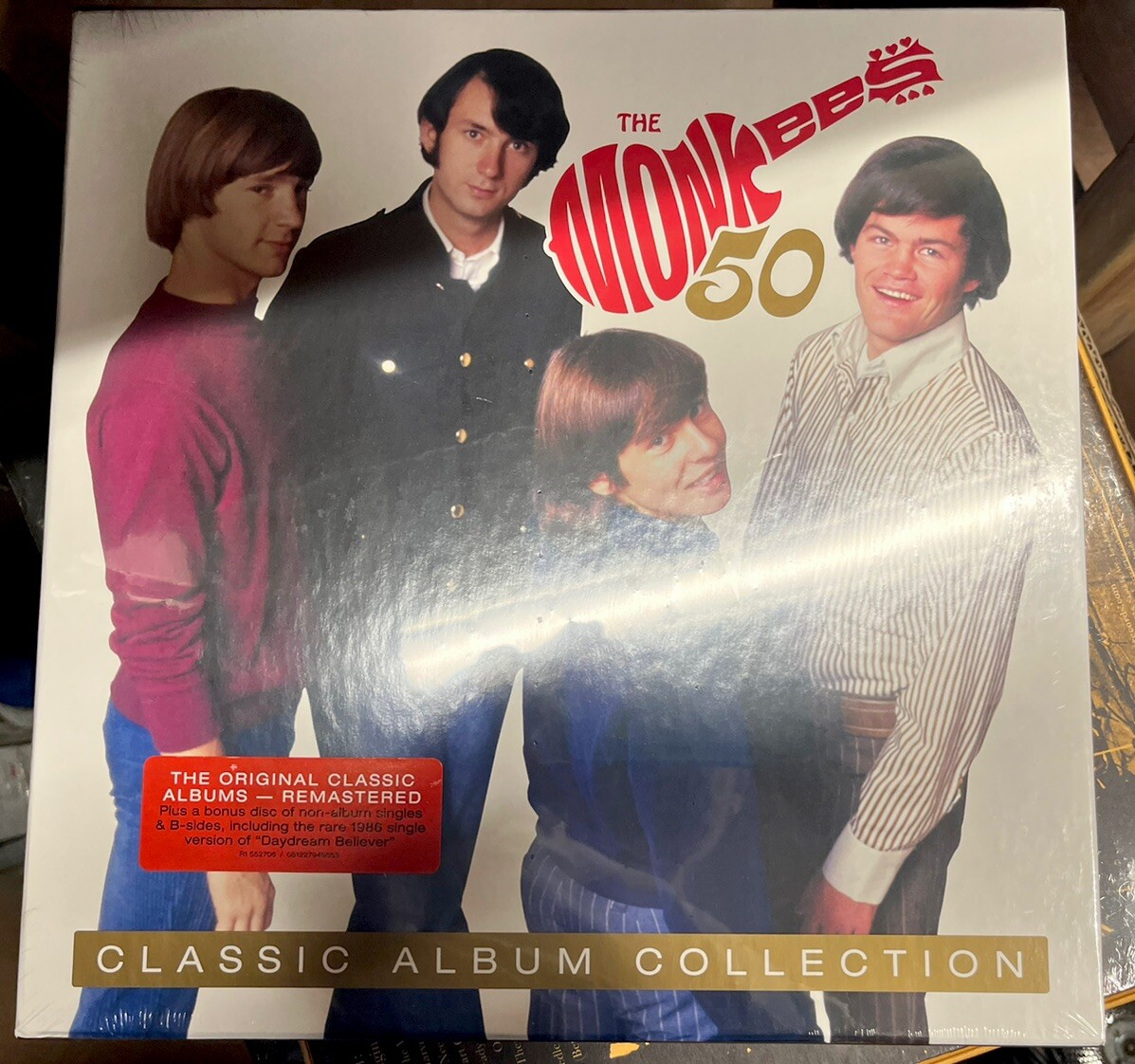 The Monkees 50 Classic Album Collection 10 Colored Vinyl Edition Rhino ...