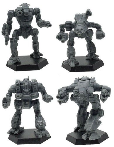 Battletech Inner Sphere Heavy Battle Lance Catalyst Axeman Cataphract ...