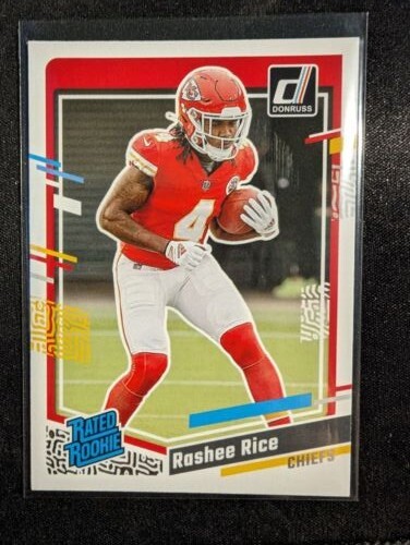 Rashee Rice 2023 Panini Donruss NFL Rated Rookie Card RC Chiefs | eBay