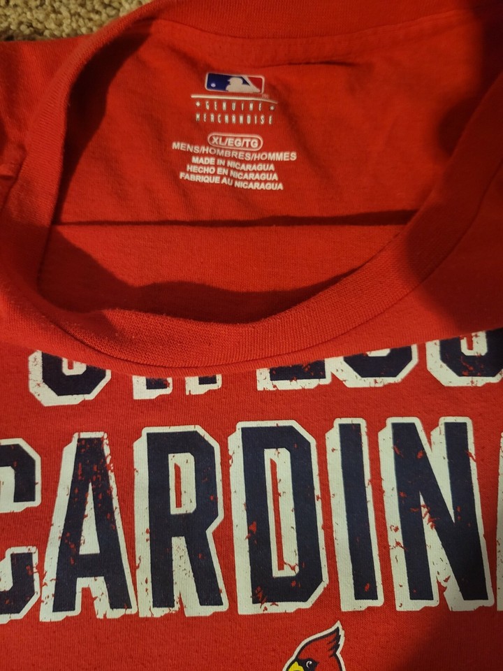 St Louis Cardinals Genuine Merchandise T-shirt Size XL Since 1892 | eBay
