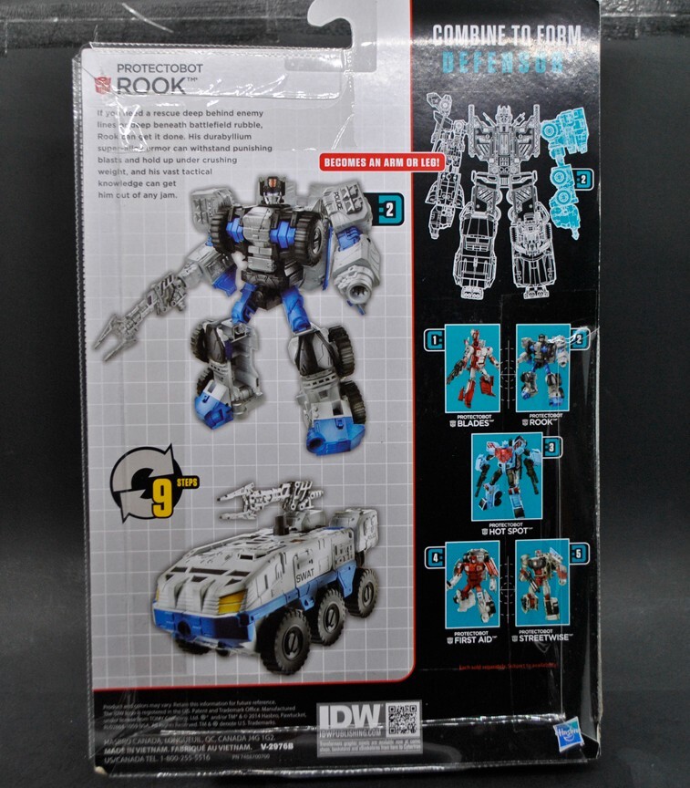 Transformers Combiner Wars ROOK Protectobot Autobot MIP new defensor ...