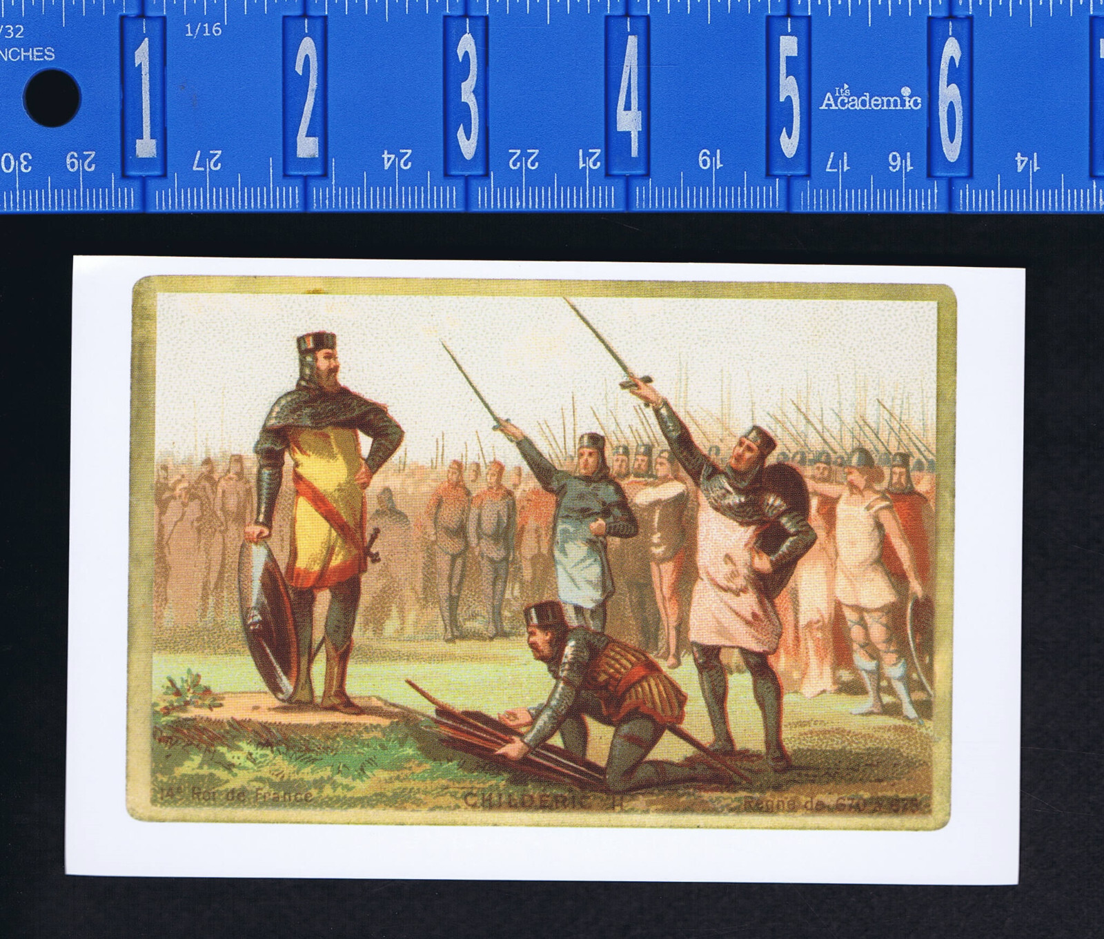 Childeric II (c. 653 – 675) King of Austrasia, Neustria and Burgundy | eBay