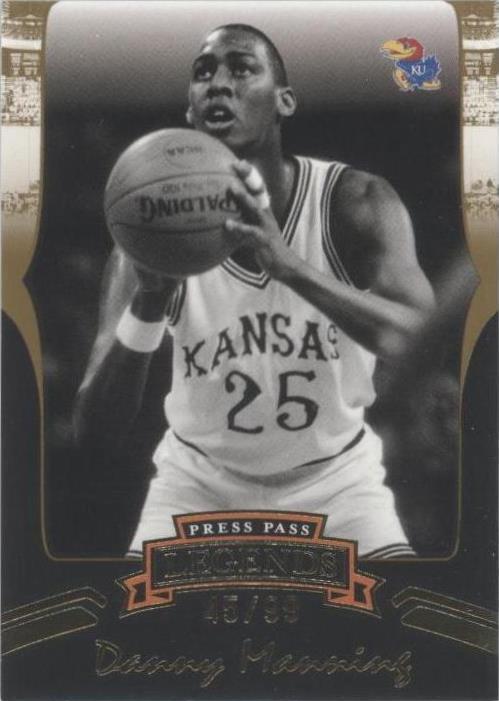 2006-07 Press Pass Legends - Danny Manning #G36 Gold /99 for sale ...