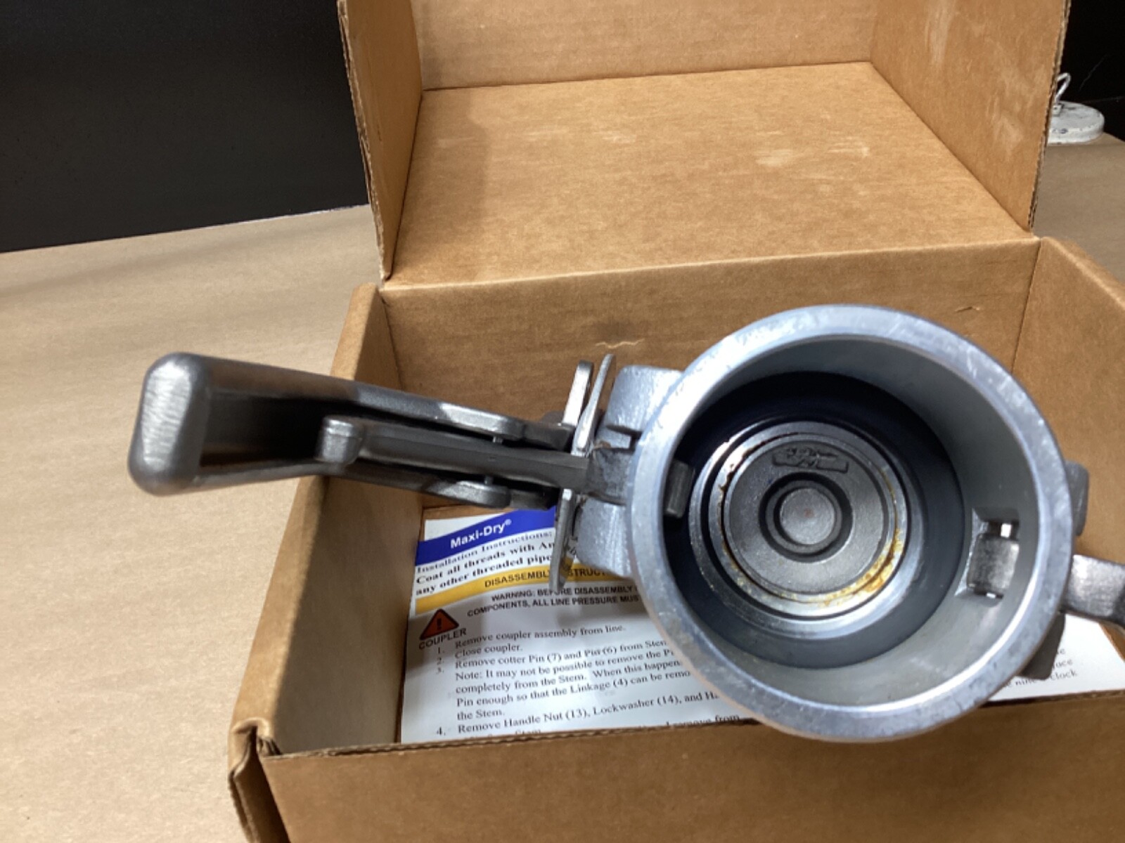 PT Coupling MAXI-DRY Coupler 1.5" Stainless Steel/Viton MD15D ...