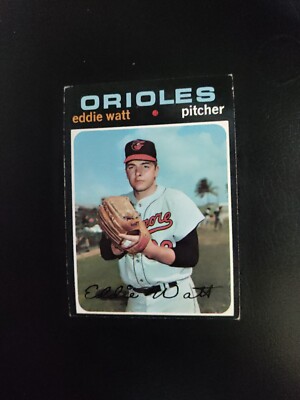 1971 Topps ** #122 Eddie Watt Baltimore Orioles Baseball Card vg | eBay