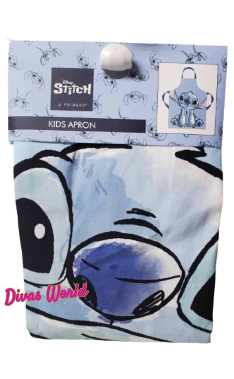 Disney Lilo & Stitch Lunch Box /Notebook & Pen/Apron & Microfibre Cloth ...