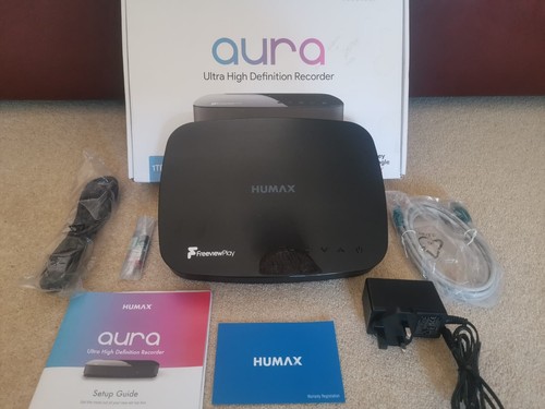 Humax Aura 1TB 4K Freeview Play TV Recorder - Black | eBay UK