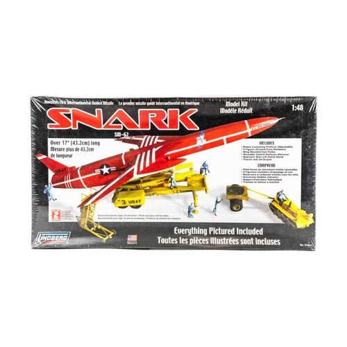 Lindberg Military Aircraft Model Kits 1/48 Snark SM-62 Missile SW (VG ...