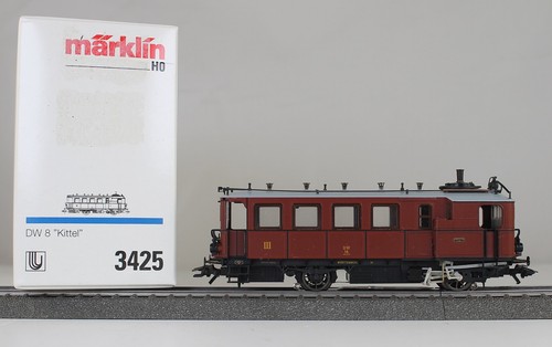 Märklin 3425 Dampf-Triebwagen DW "Kittel" K.W.St.E. aus Sammlung mit ...