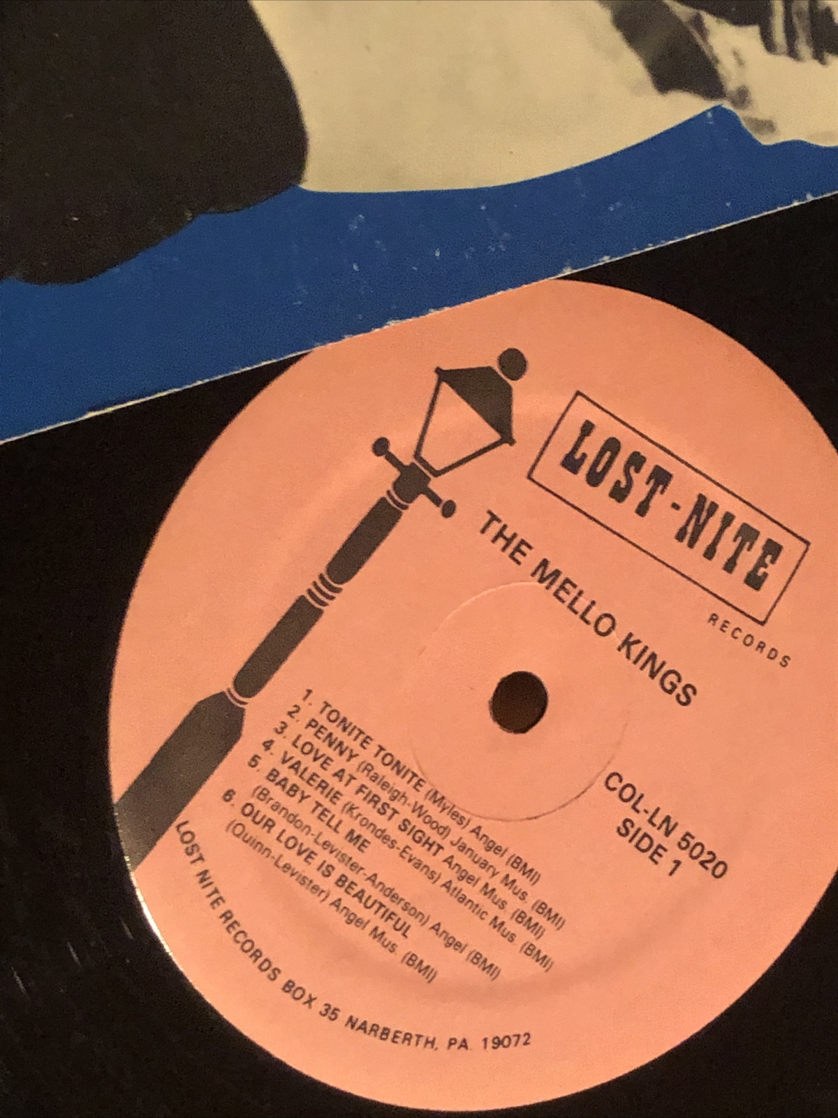 The Mello Kings Greatest Hits Doowop LP Lost Night Records German Vinyl ...