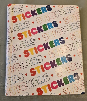 Vintage 1980s Sticker Album with Various Stickers Scratch 'n Sniff ...