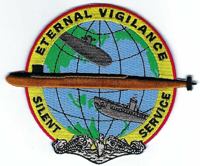 Eternal Vigilance - Silent Service - Submarine - BC Patch Cat. No ...