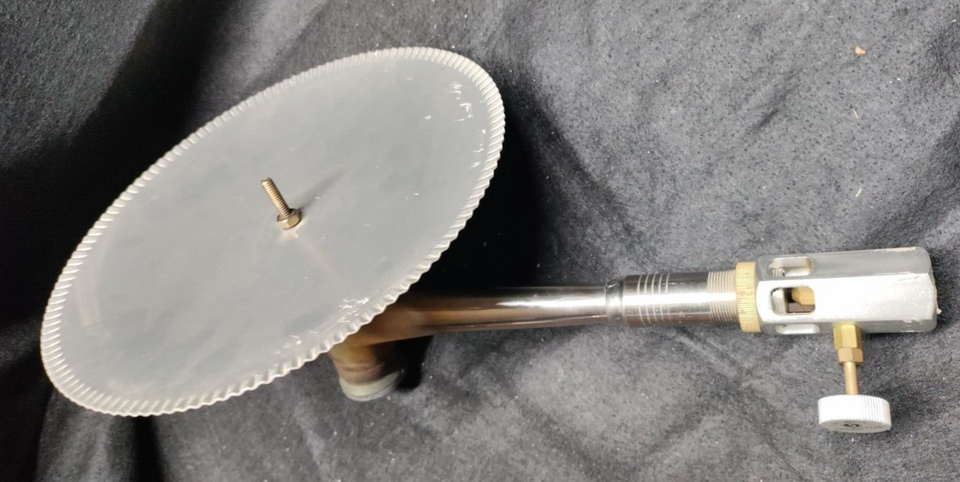 MIDSTATE LAMP CO. MODEL 1800 GAS LIGHT ASSEMBLY WITH HEAT SHEILD | eBay