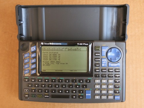 TI-92 Plus Graphing Calculator with Cover | eBay