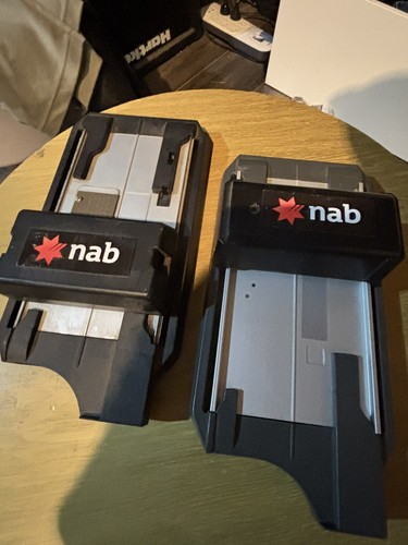 2x Flatbed Credit Card Imprinter - Addressograph Bartizan - NAB and NBS ...