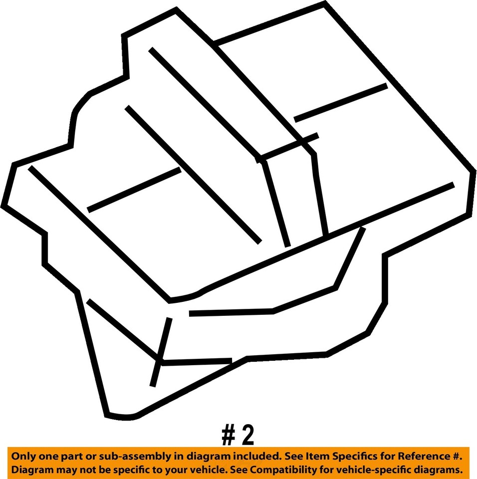 GM OEM 04-24 Acadia Limited Lift Gate Spoiler-Spoiler Clip 11518988 | eBay