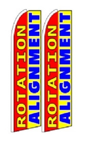 Rotation Alignment King Size Polyester Swooper Flag pk of 2 | eBay