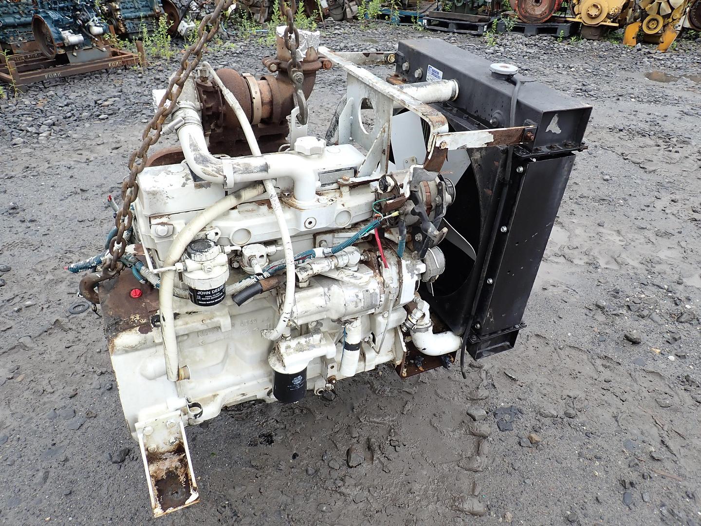 1999 John Deere 4045TF150 Turbo Diesel Engine RUNS MINT! VIDEO! 4045T 4 ...