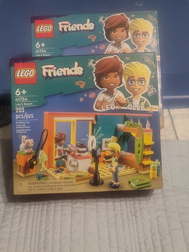 41754 LEO'S ROOM lego friends set NEW legos sealed box Olly bedroom ...