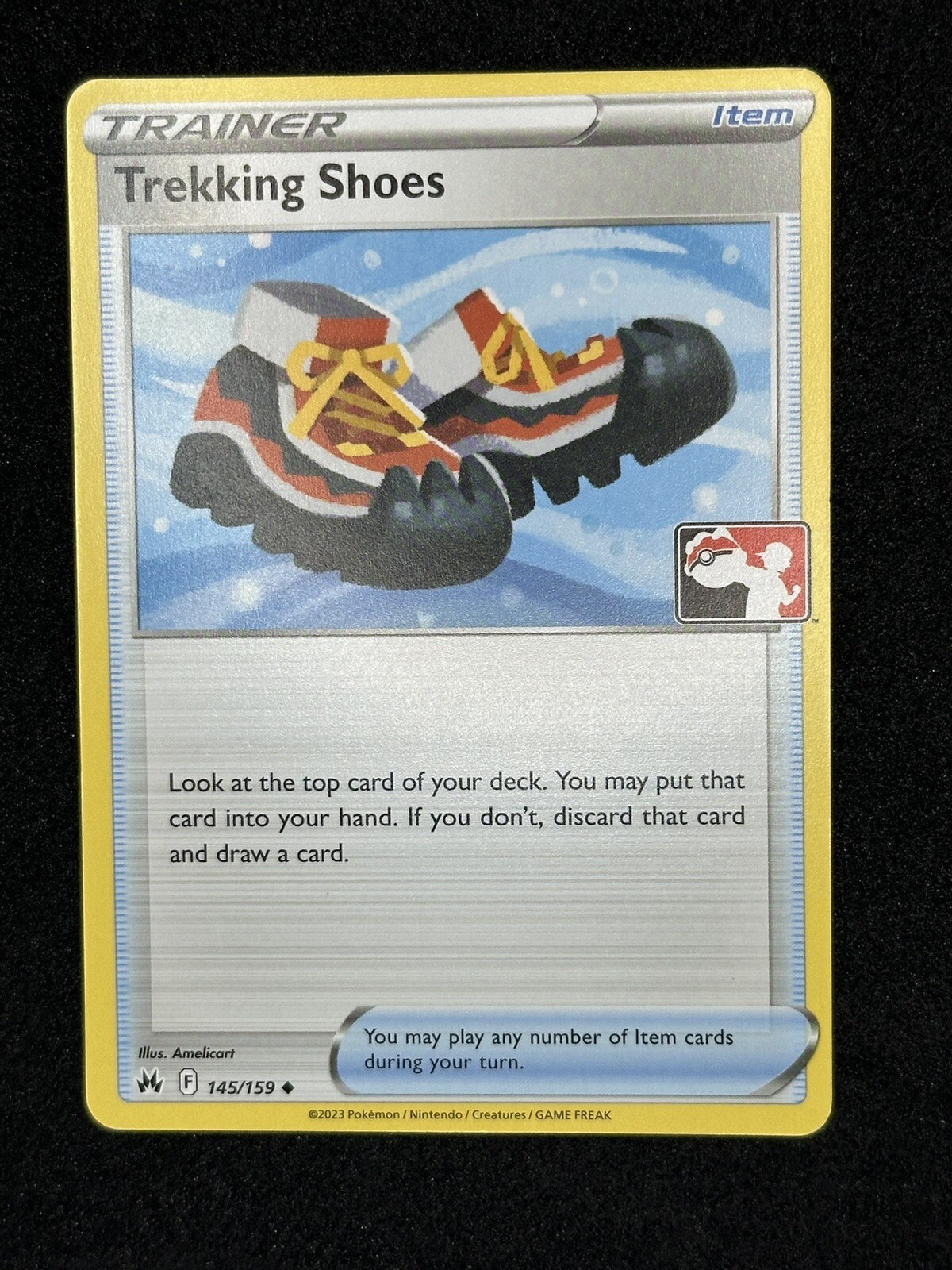 Trekking Shoes Play! Pokemon Prize Pack Series 4 Non-Holo Stamped Promo ...